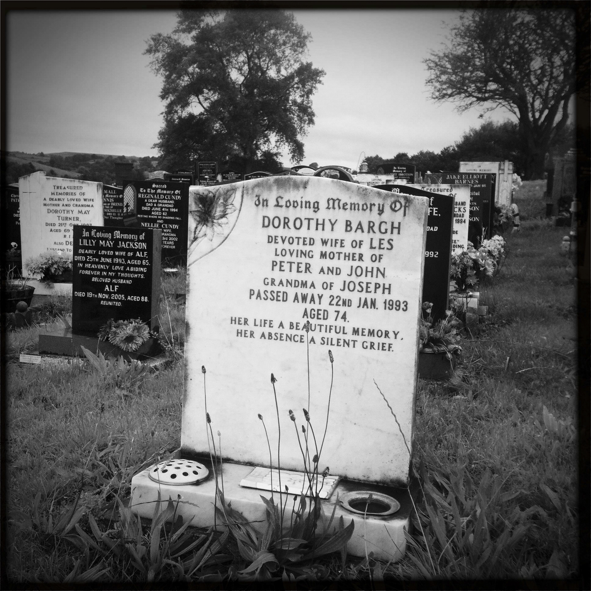 RIP Dorothy Bargh – Peter Bargh